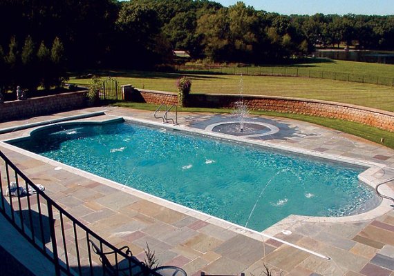 Gunite Pool Colors | Mancha Hardscapes