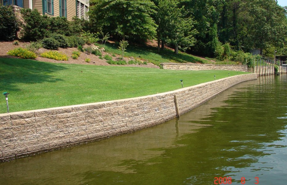 Retaining Walls Photo Gallery from Birmingham Al | Mancha Hardscapes